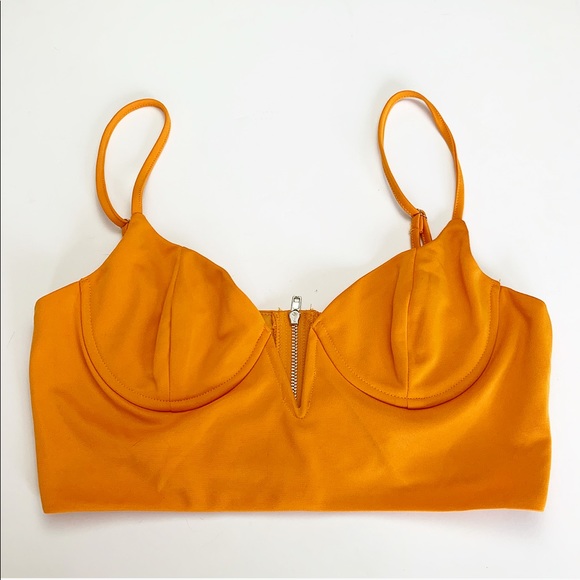 heartmore | Tops | Bustier Deep V Neck Plunge Crop Top Bralette | Poshmark